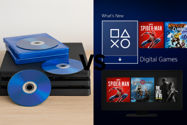 Should You Buy PS4 Games Digitally or on Disc? Pros and Cons ...